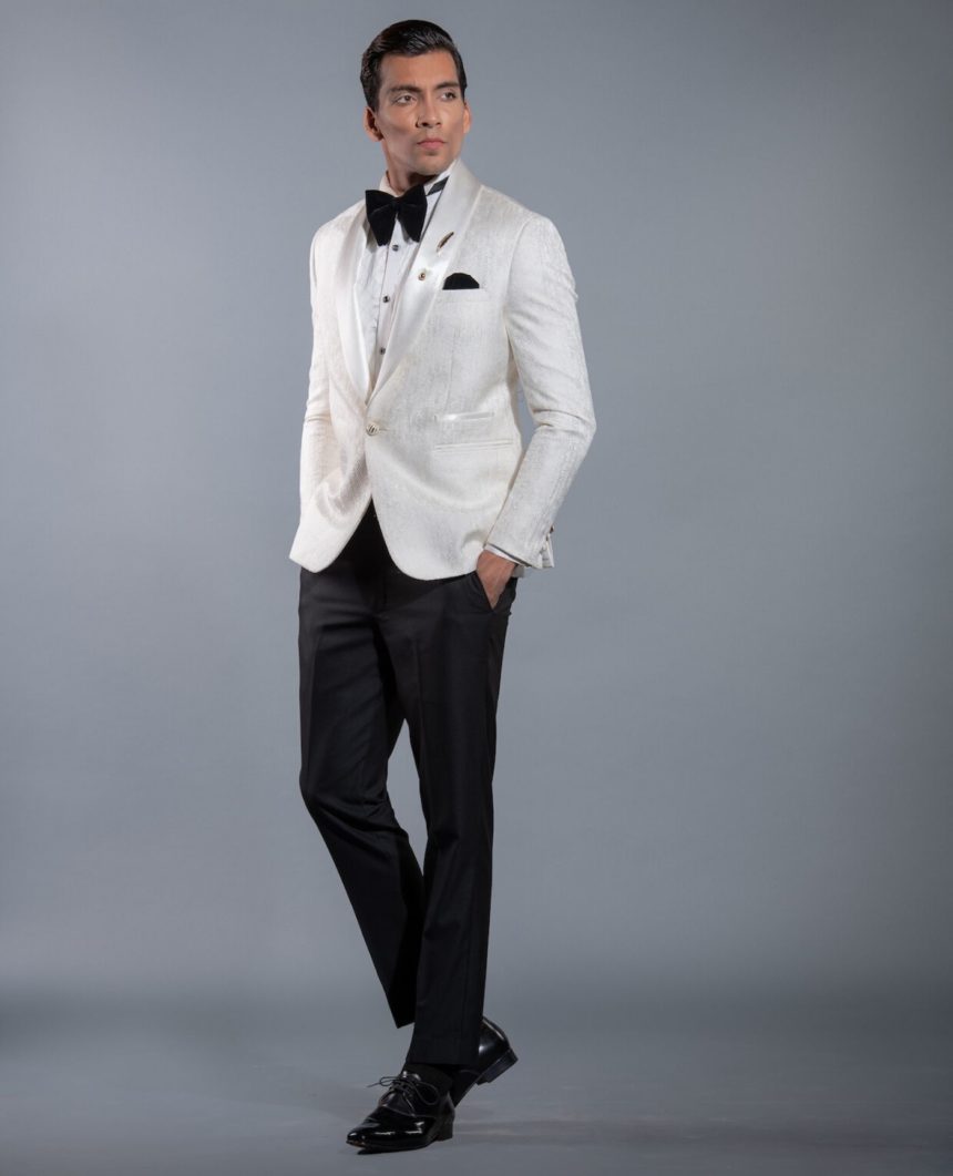 IVORY TUXEDO JACKET – More Mischief